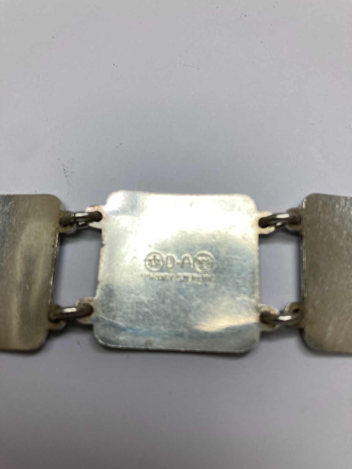 Vintage Norway Silver David Andersen Fairy Tale brace… - Gem