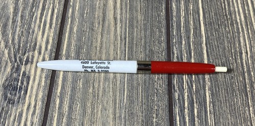 Vintage B W Truck Terminal Denver Colorado White Red Pen Advertisement ...