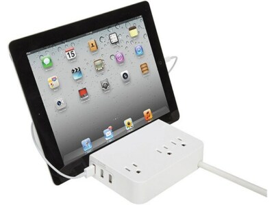 Nexxtech 3-Outlet Surge Block with 3 USB ports | eBay