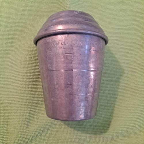 MIRRO Aluminum Measuring Cup Shaker With Lid 1 Cup 2623M Made In USA ...