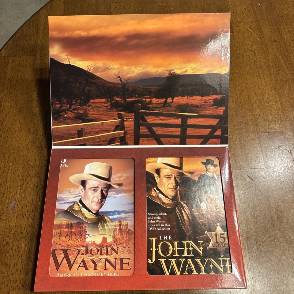 John Wayne 22 Classic Movies Biography 10 DVDs Collectors Edition | eBay