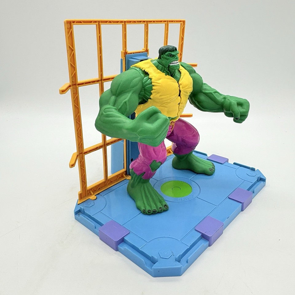Incredible Hulk Rage Cage Electronic Action Figure 1996 ToyBiz ...