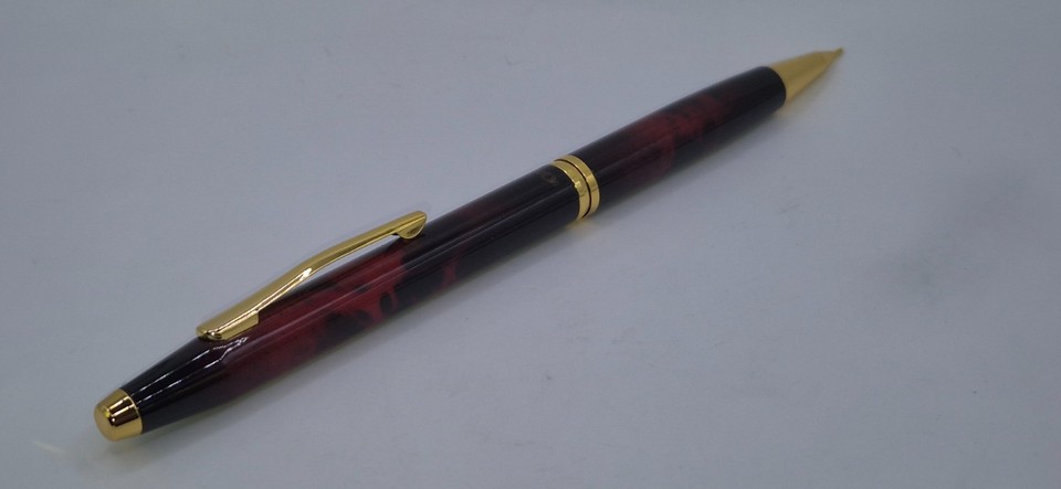 Rotring Side Knock Bleistift Rot marmoriert neuwertig 90er Jahre | eBay.de