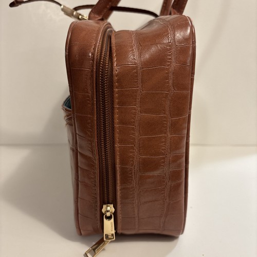 Caramel Croc Faux Leather Baldwin Boxer Lunchbox by Corkcicle Lunch Box ...