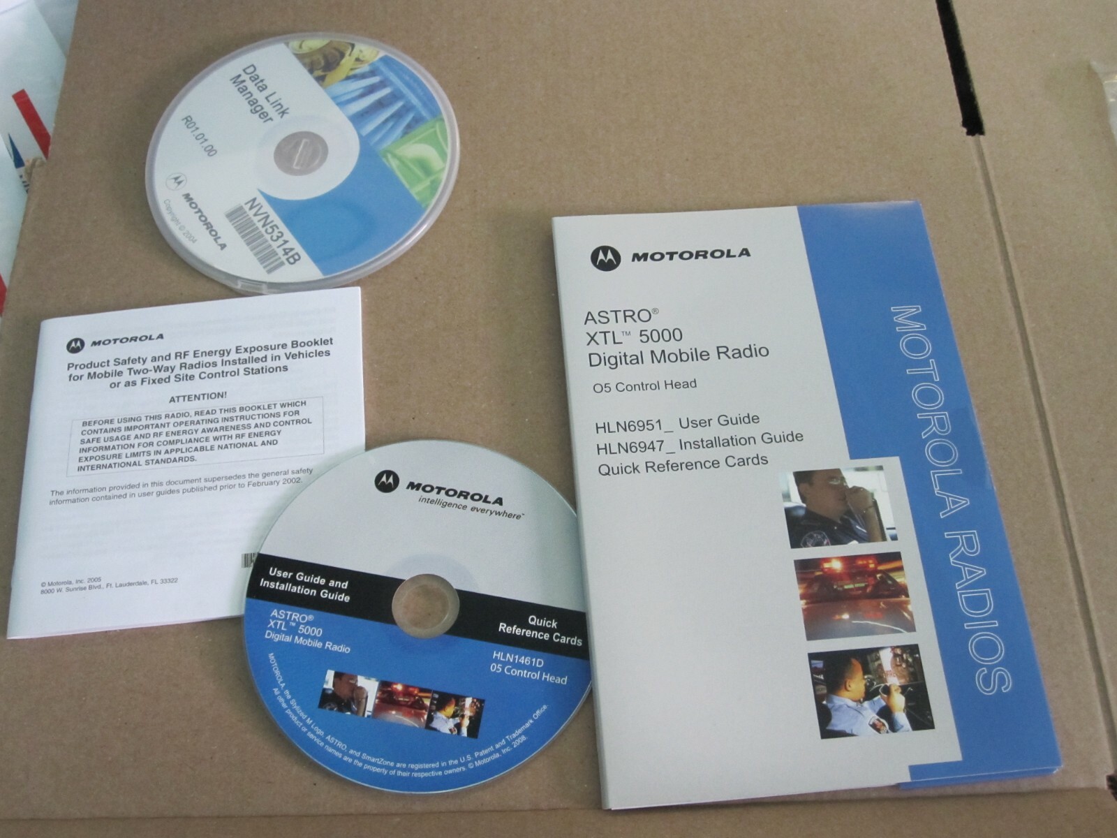 MOTOROLA Astro XTL 5000 O5 Control head Digital Mobile Radio User LOT ...