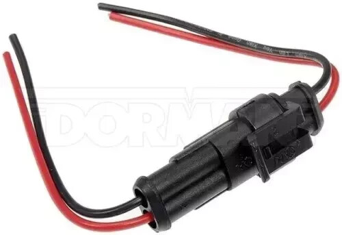 2 WIRE MALE AND FEMALE MULTI PURPOSE ELECTRICAL PIGTAIL CONNECTOR 91441 ...