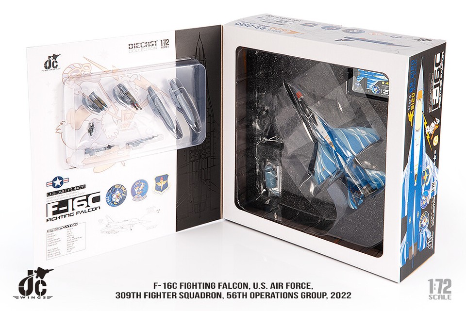 1:72 JC Wings Lockheed F-16C Fighting Falcon USAF Luke AFB Fighter ...