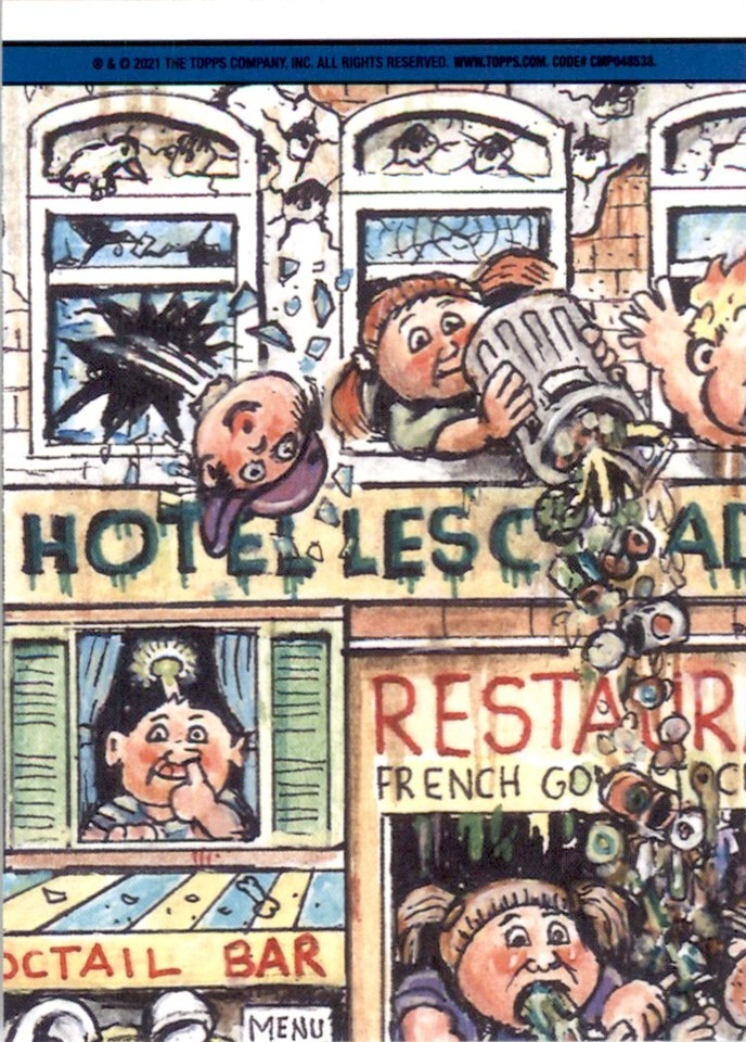 2021 Garbage Pail Kids Leaky Lindsay #77B | eBay