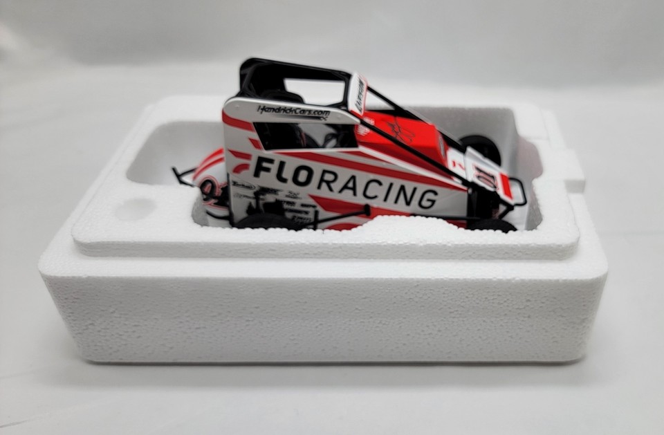 2022 Kyle Larson signed ACME Flo Racing Midget Sprint Car Chili Bowl 1/ ...