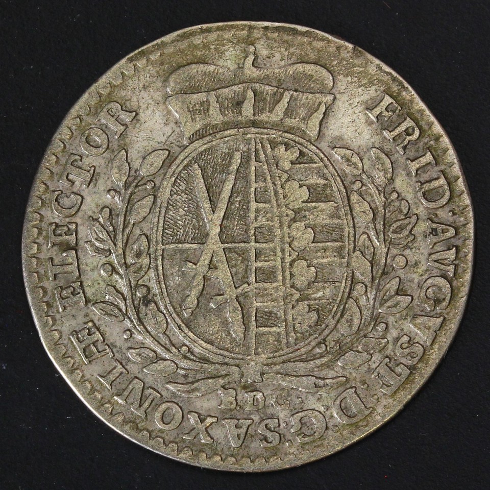 SAXONY ALBERTINE 1/12 Thaler 1764 EDC - Silver - Friedrich August III. - 691 | eBay