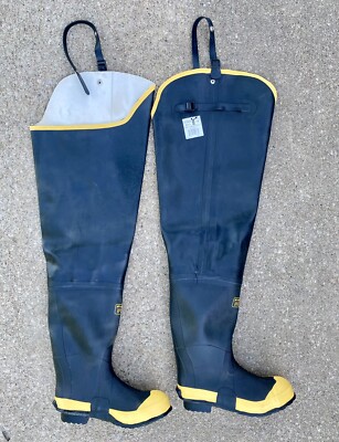 LaCrosse 00109050 Mens 10 Insul Storm Hip 31" Black Steel Toe Boots ...