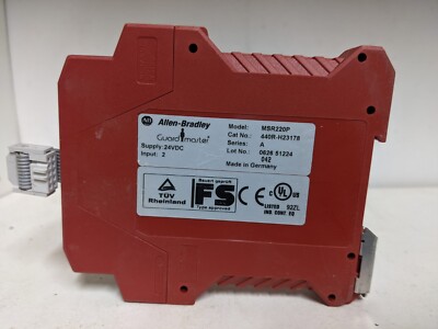 ALLEN-BRADLEY SAFETY RELAY MSR220P 440R-H23178 SERIES A | eBay
