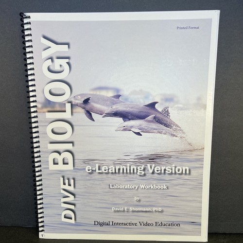 Dive Biology E-learning Lab Workbook Homeschool By David E Shormann ...