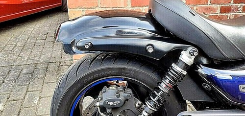 TRIUMPH ROCKET 3 SHORT RAISED EDGE - REAR MUDGUARD SMOOTH | eBay UK