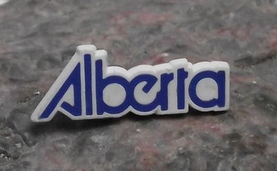 Alberta Province Western West Canada Older Official Logo Brand Pin ...