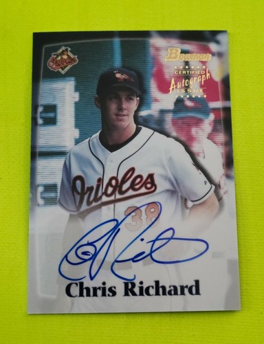 2000 Bowman Draft Autographes #BDPA55 Chris Richard | eBay