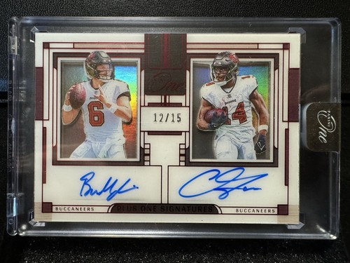 2023 Panini One 160 Chris Godwin / Baker Mayfield, Tampa Bay Buccaneers ...