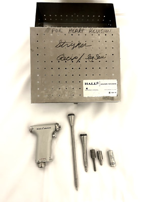 Linvatec / Zimmer / Hall 5052-41 Cebotome Pneumatic Driver Set w/ Case ...