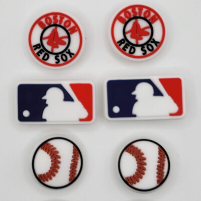 MLB Boston Red Sox Baseball Team For Crocs Shoe Charms Jibbitz - 6 ...