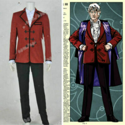 Hot Doctor Cosplay Who The 3rd Third Dr Jon Pertwee cosplay Costume ...
