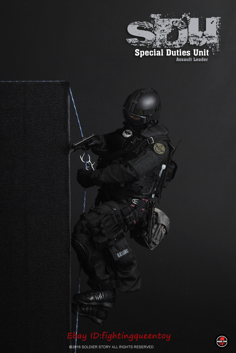 Soldier Story SS096 1/6 HongKong SDU Special Duties Unit Assault Leader ...