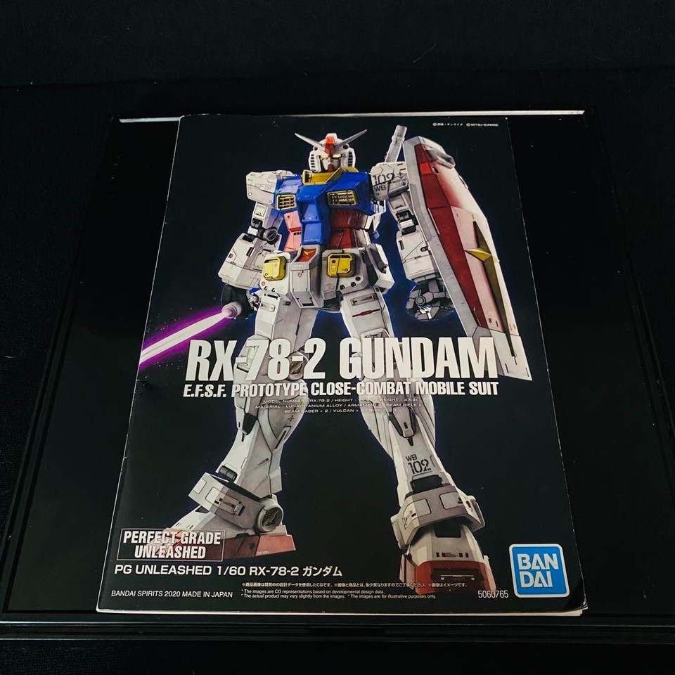 GUNDAM PG RX-78-2 Unleashed 1:60 All Painted BANDAI Model Kit | eBay