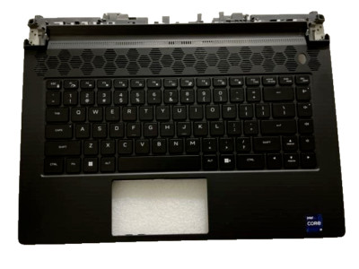 DELL ALIENWARE M15 R6 R7 LAPTOP US BACKLIT KEYBOARD PALMREST BLACK ...