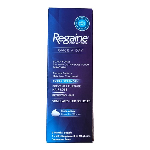 Regaine for Women. Once A Day. REGROWS HAIR EXTRA STRENGTH 2 Months ...