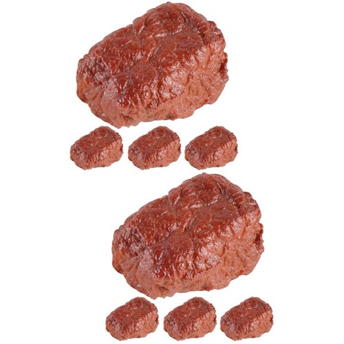 2 PCS Fake Food for Photography Props Lifelike Display Meat Model | eBay UK