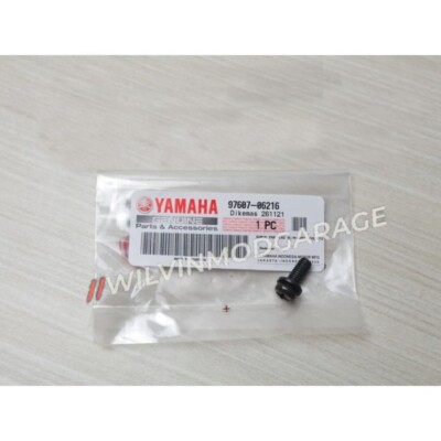 Genuine Parts Yamaha RX-King RXK RX 135 Regulator Screw Pan Head 97607 ...