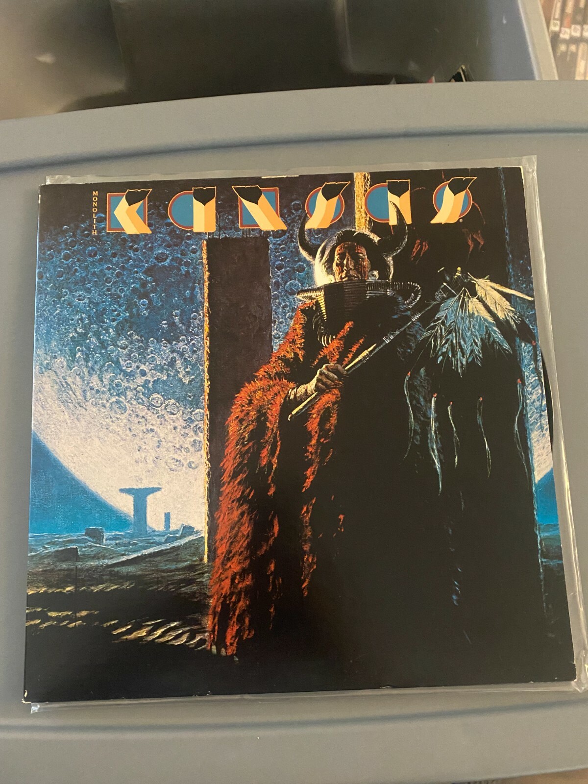 Kansas *Monolith *LP record vinyl *FZ36008 *Kirshner *VG+++/VG+ *1979 ...