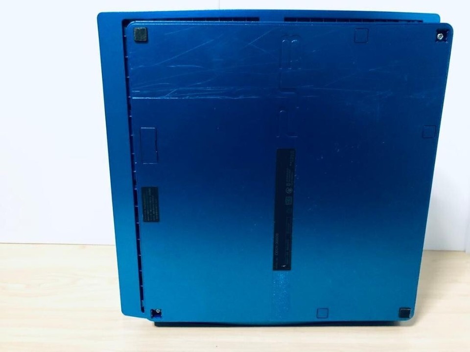 PS3 Splash Blue CECH 3000B 320GB Console Full Accessories Slim [CC] | eBay