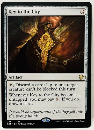 MTG-Key to the City- #248- Commander 2021- Regular-NM | eBay