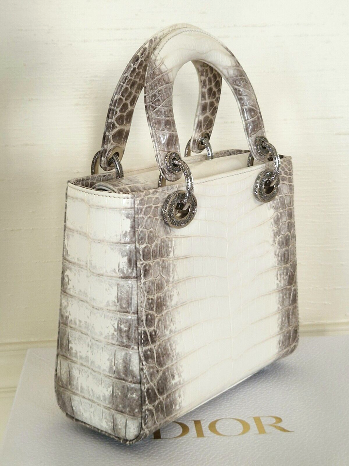 RARE Christian Dior Himalayan Himalaya Leather Small Lady Dior Bag ...