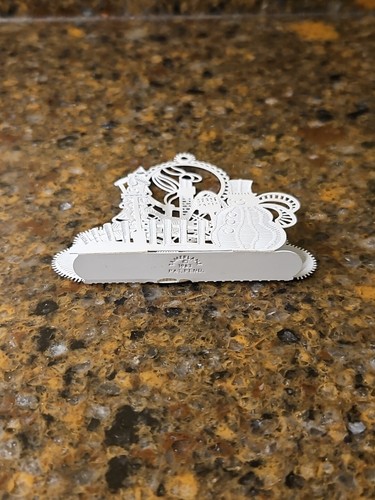 Vintage Winterlace By Tamerlane Christmas Village Snowman Scene Ornament | eBay