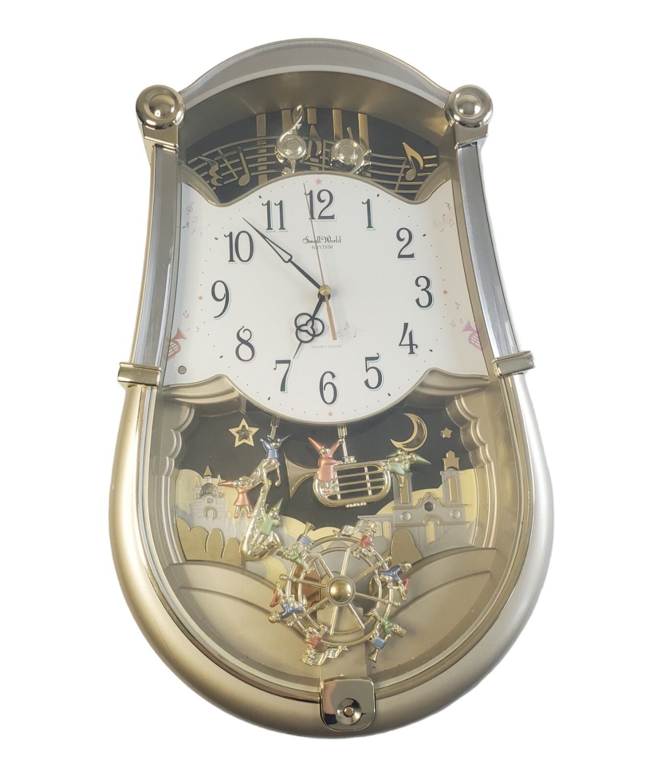 Small World Rhythm Clock - Carnival - Plays Melodies Lights & Sound. | eBay