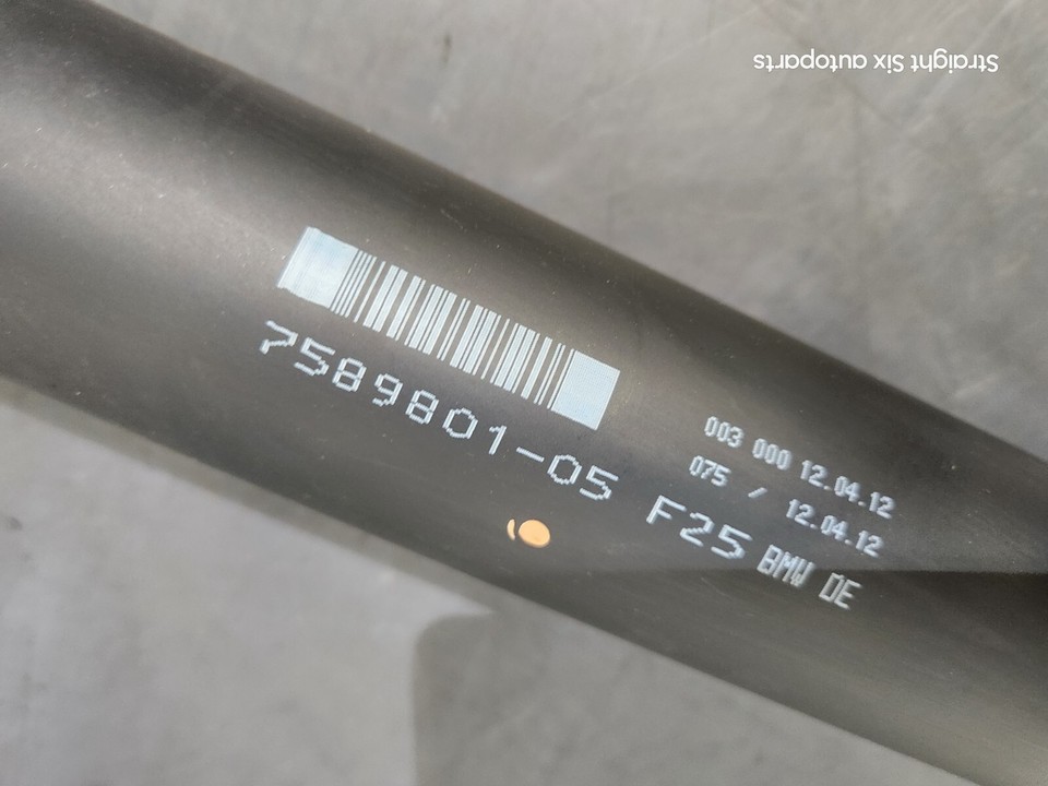 11-17 OEM BMW F25 F26 X3 X4 AWD Rear Driveshaft Axle Drive Shaft ...
