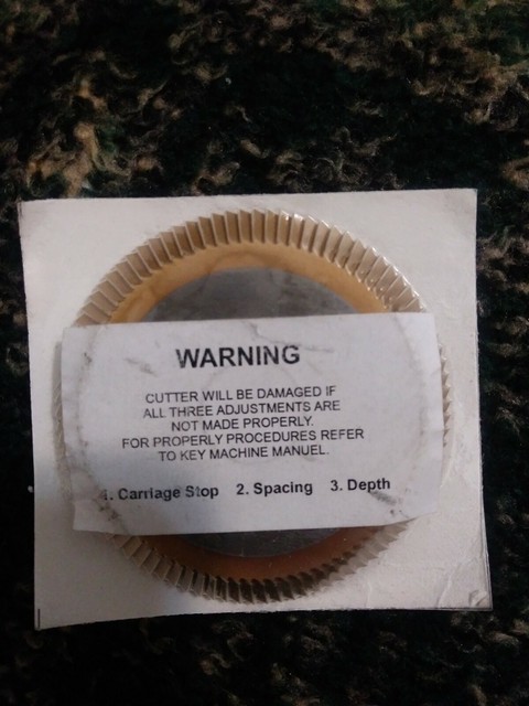 Hy-Ko KMC8 Promatic Key Machine Cutter Blade High Speed Steel for sale ...