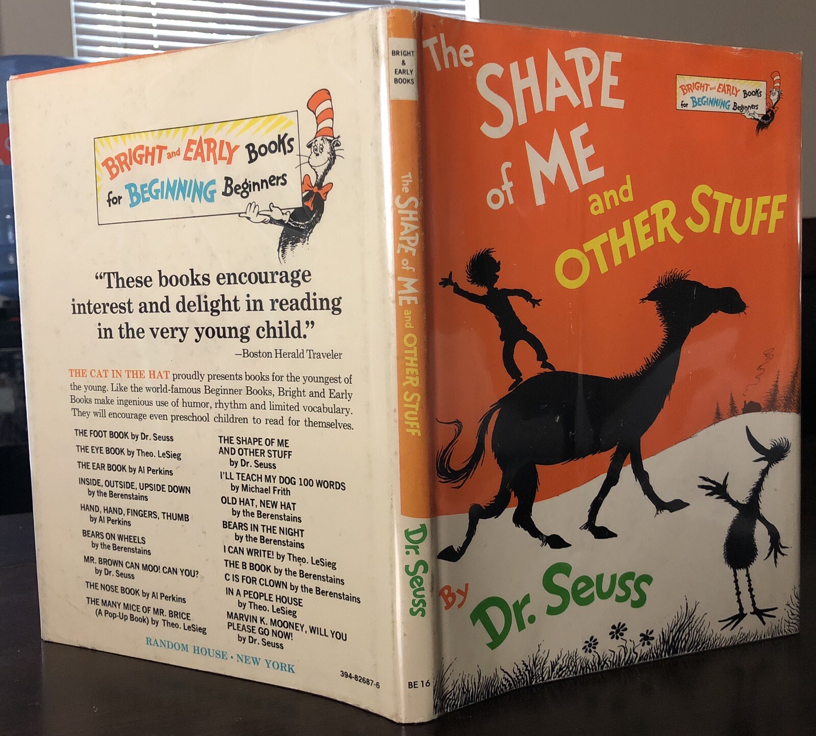 Dr Seuss The Shape Of Me And Other Stuff 1st/ 1st Hc/Dj First Edition ...