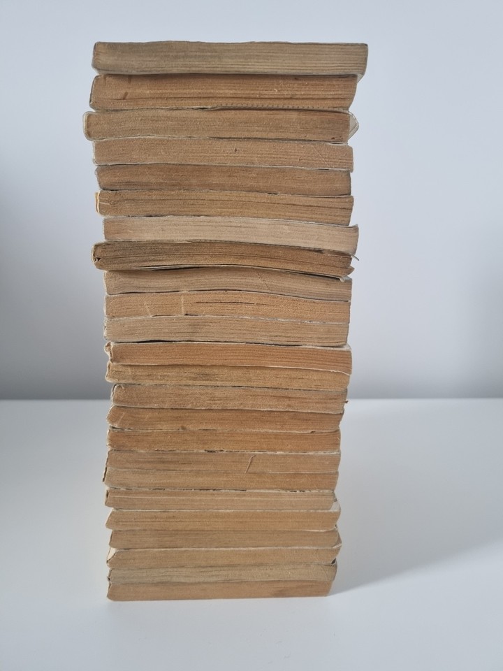 x24 George G Gilman - EDGE Vintage 1970's Western Books Bundle, few 1st ...