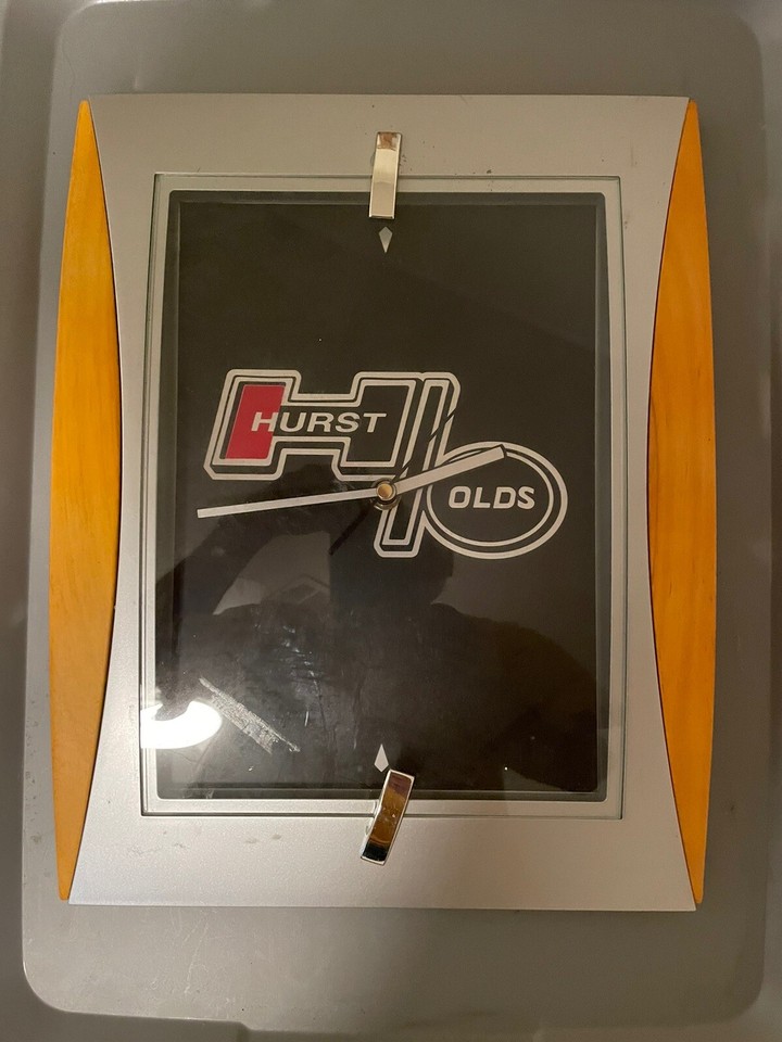 Vintage Hurst/Olds Clock | eBay