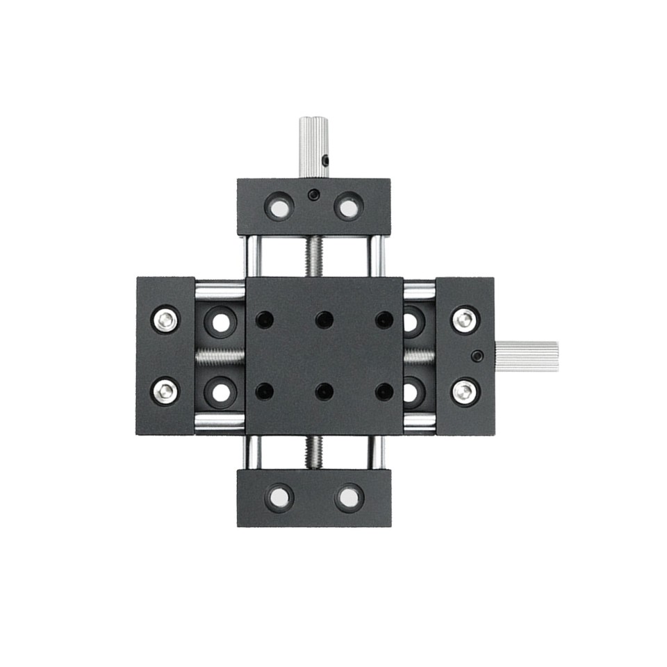 XY Axis Manual Stage Sliding Table Adjustable Aluminium Platform 20mm ...