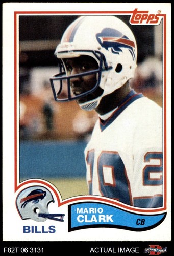1982 Topps #25 Mario Clark Bills Oregon 5 - EX | eBay