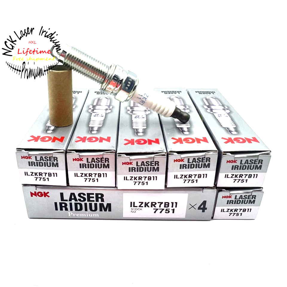 Spark Plug-Laser Iridium NGK ILZKR7B11 7751 Set of 6 Pcs | eBay