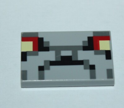 Lego Minecraft MdStone Tile 2x3 ref 26603pb089 set 21163 The Redstone ...
