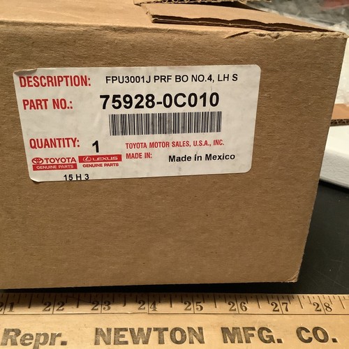 2022-2023 Toyota Tundra Left Front Black Out Tape #4 75928-0C010 ...