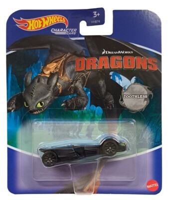 HOT WHEELS CHARACTER CARS HOW TO TRAIN YOUR DRAGON TOOTHLESS HNY14 | eBay