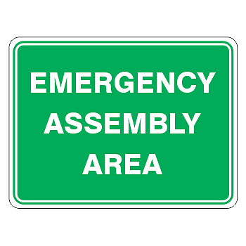 Emergency Assembly Area Sign | Emergency Signs | eBay Australia