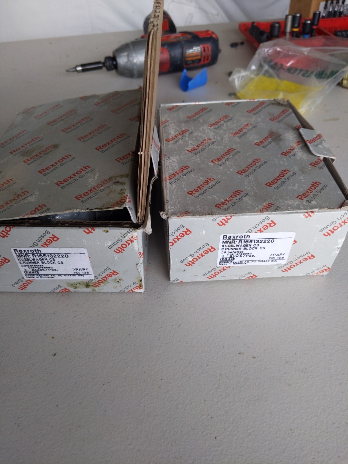 PAIR Rexroth R165129420 Linear Bearing Block Haas Machine | eBay