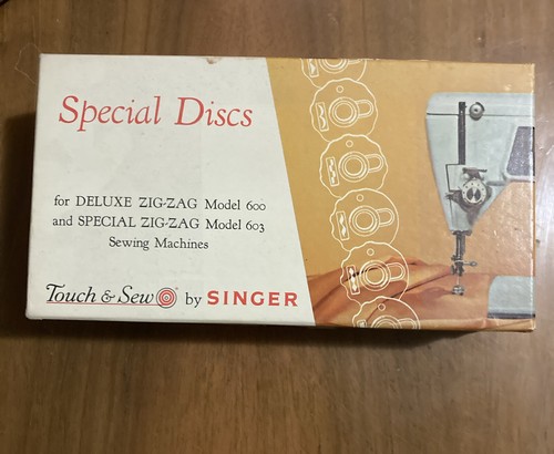 Singer Fashion Discs Zig Zag Sewing Machines 620 625 628 12 In Original ...